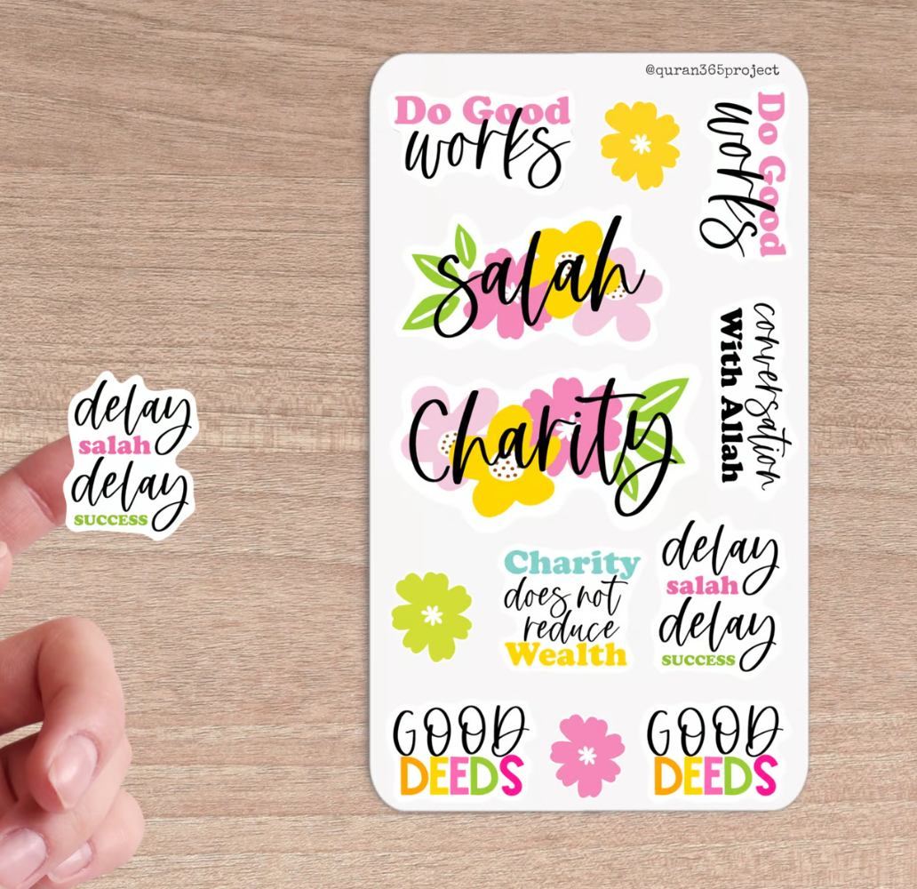 Good Deeds Stickers: Inspiring Stickers for Journaling - - HadiyaSouq