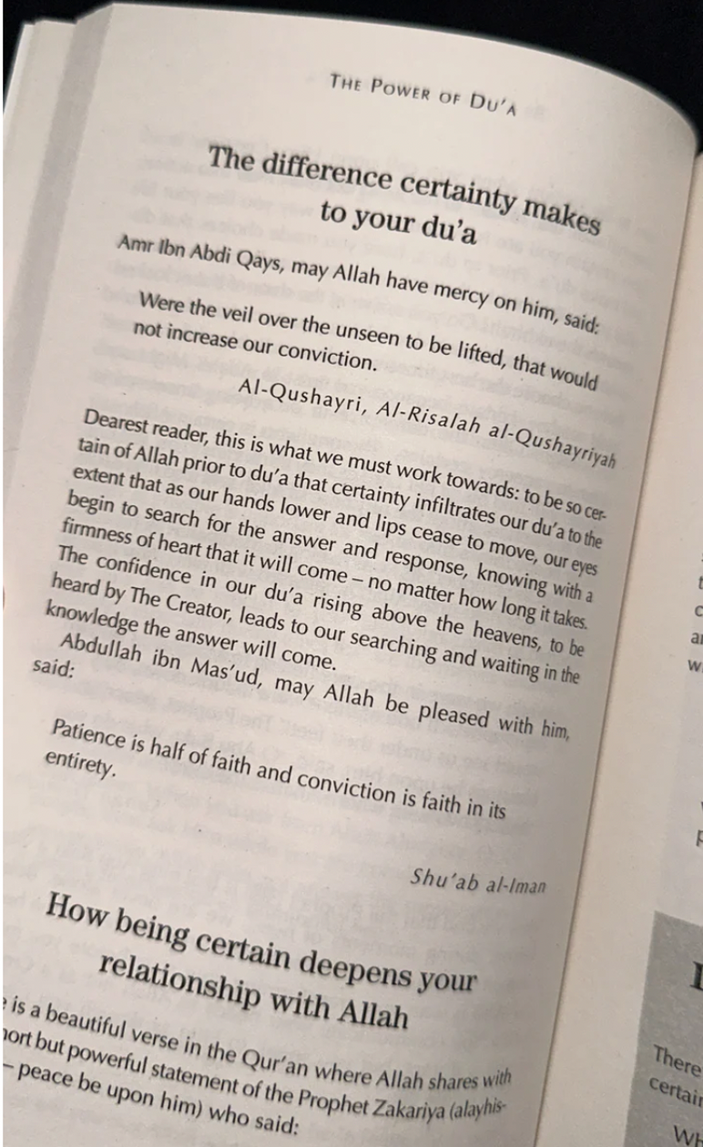 The Power of Du’a by Aliyah Umm Raiyan | Islamic Book on Dua | Hadiya ...