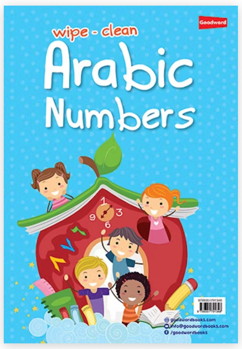 Wipe-Clean Arabic Numbers: Fun Learning Tool for Kids - HadiyaSouq