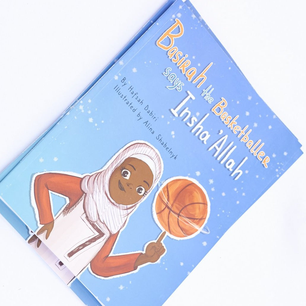 Basirah the Basketballer: Inspiring Insha Allah Story - - HadiyaSouq