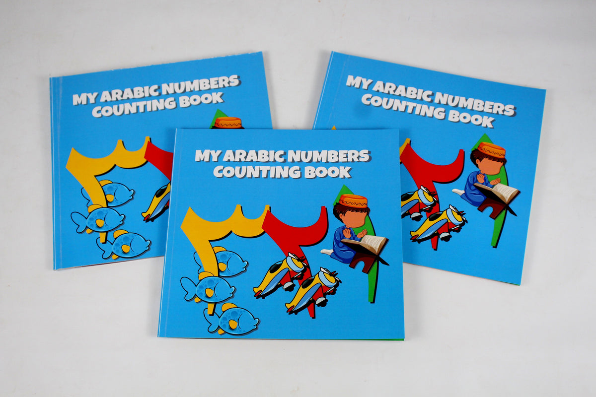 Arabic Numbers Counting Book: Learn & Play - HadiyaSouq