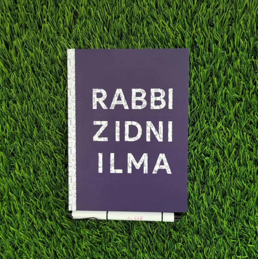 RABBI ZIDNI ILMA NOTEBOOK WITH PEN — Hadiya NG