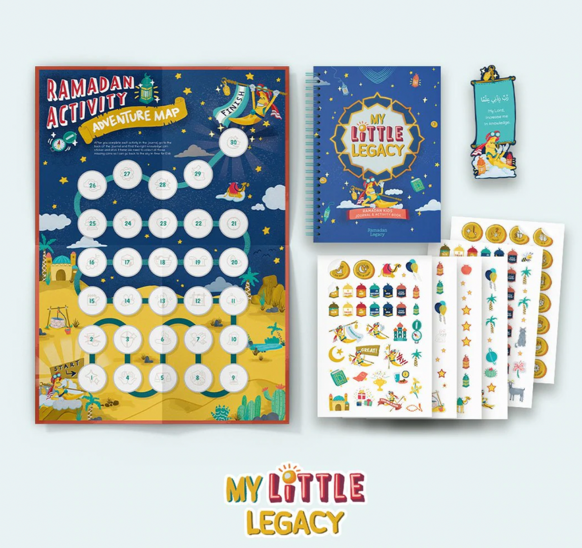 Ramadan Kids Journal & Activity Book: My Little Legacy - HadiyaSouq