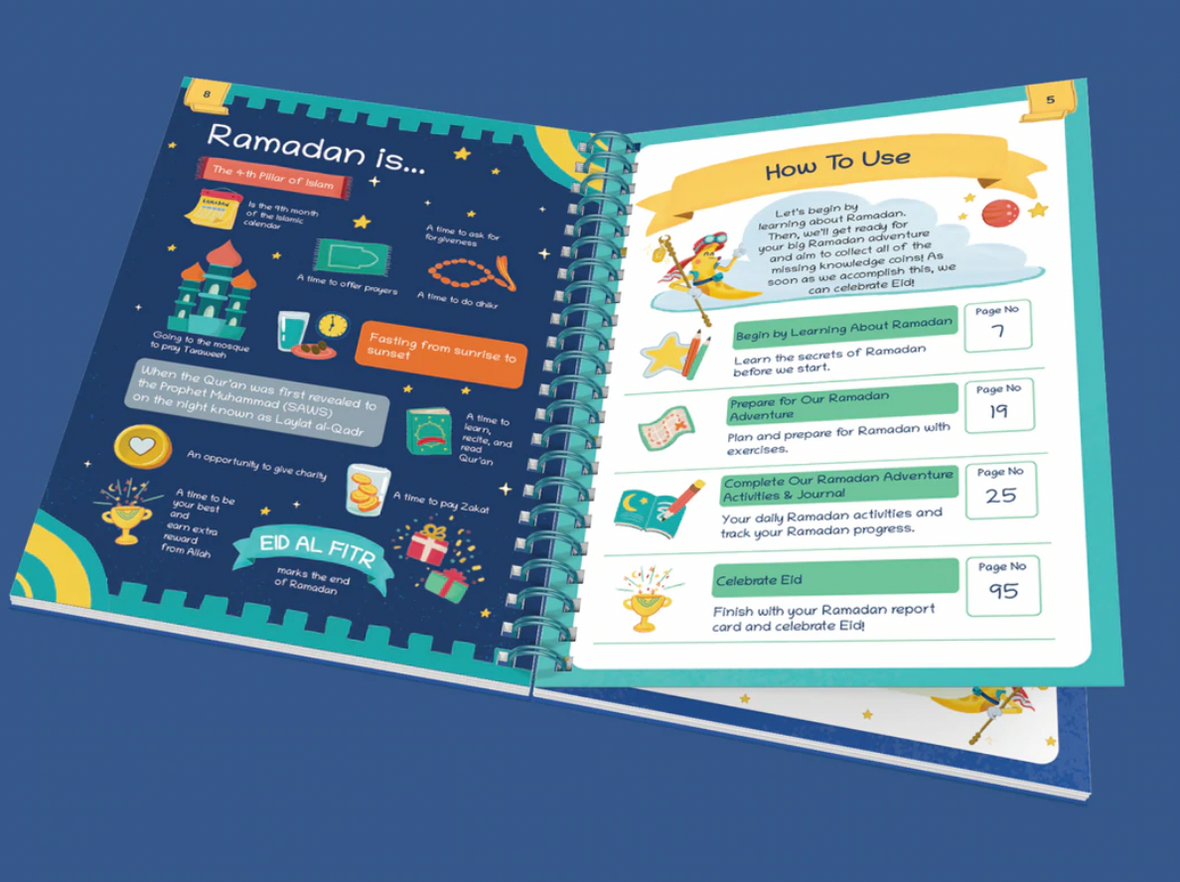 Ramadan Kids Journal & Activity Book: My Little Legacy - HadiyaSouq