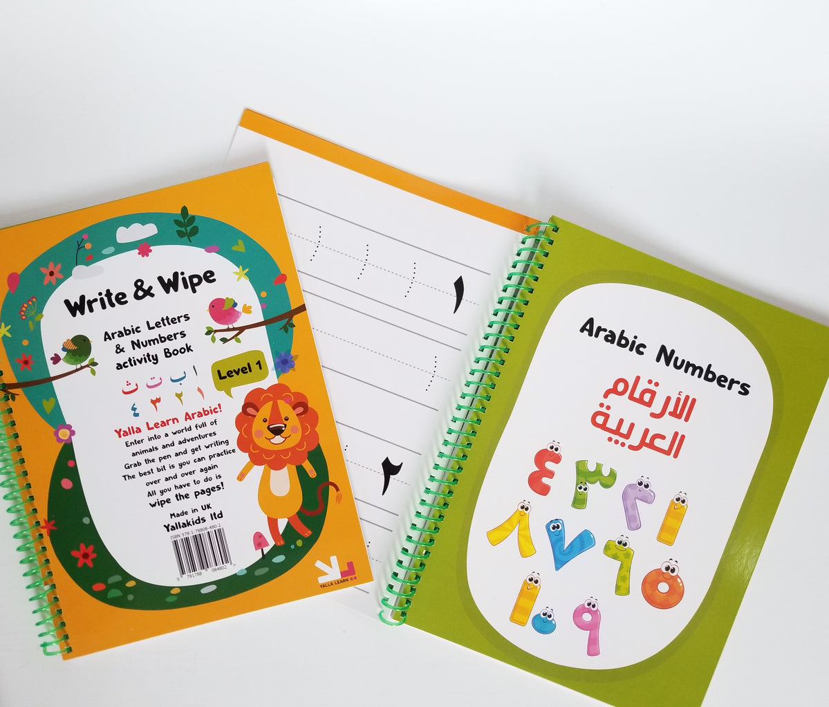 Arabic Alphabet & Numbers Activity Book - Learn with Hadiya NG